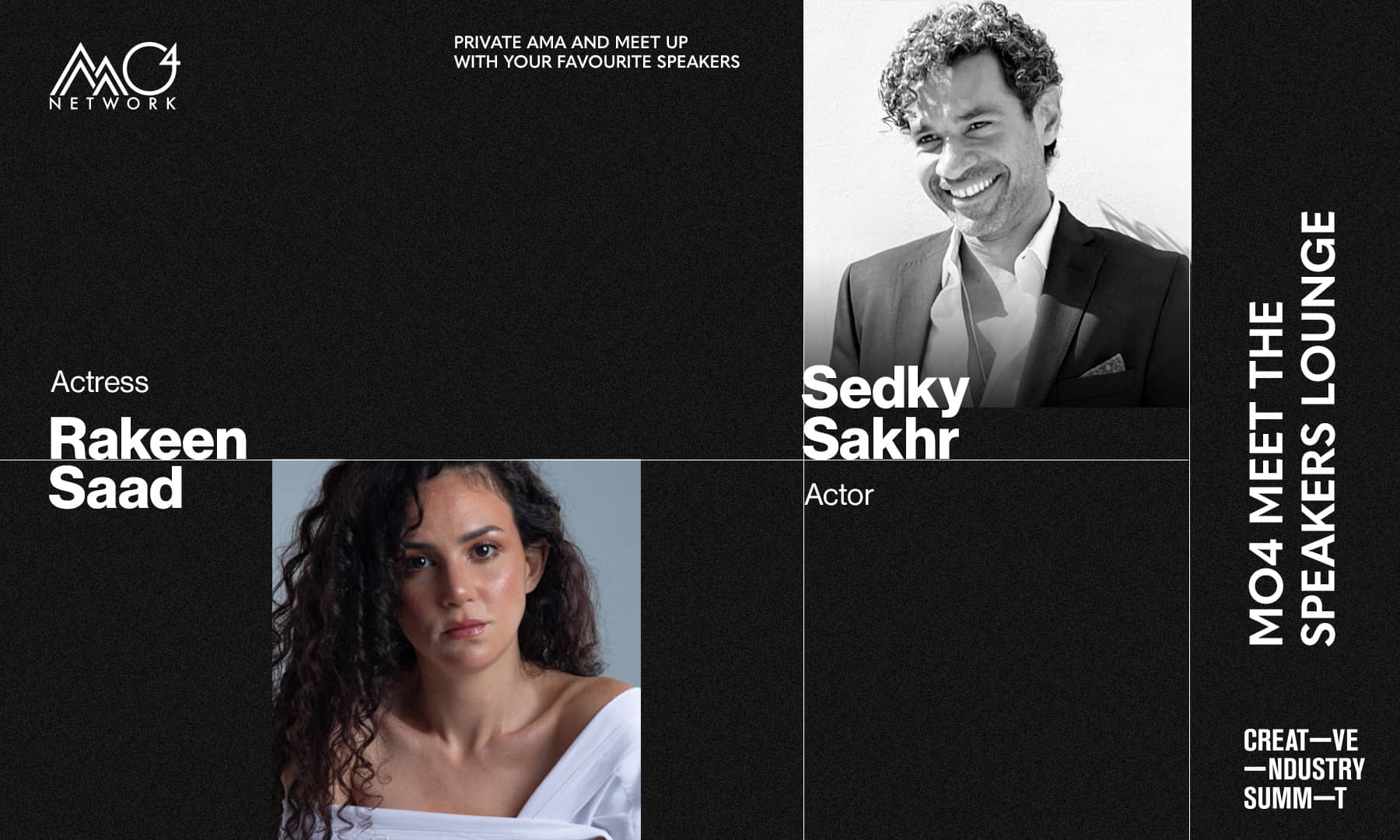 Meet & Greet: Sedky Sakhr & Rakeen Saad - Creative Summit